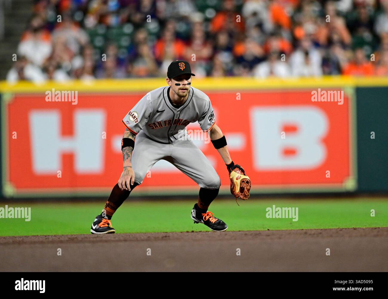 San Francisco Giants second baseman Christian Koss (50) during the MLB ...