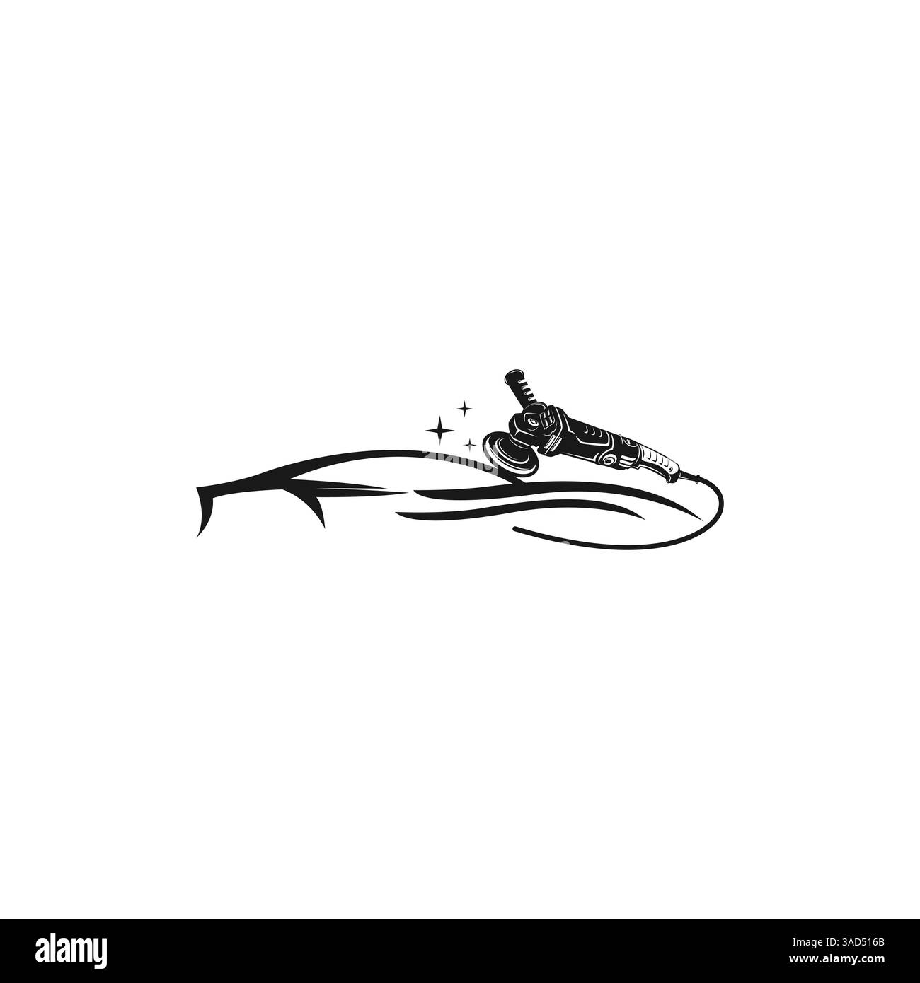 Auto detailing vector vectors Cut Out Stock Images & Pictures - Alamy