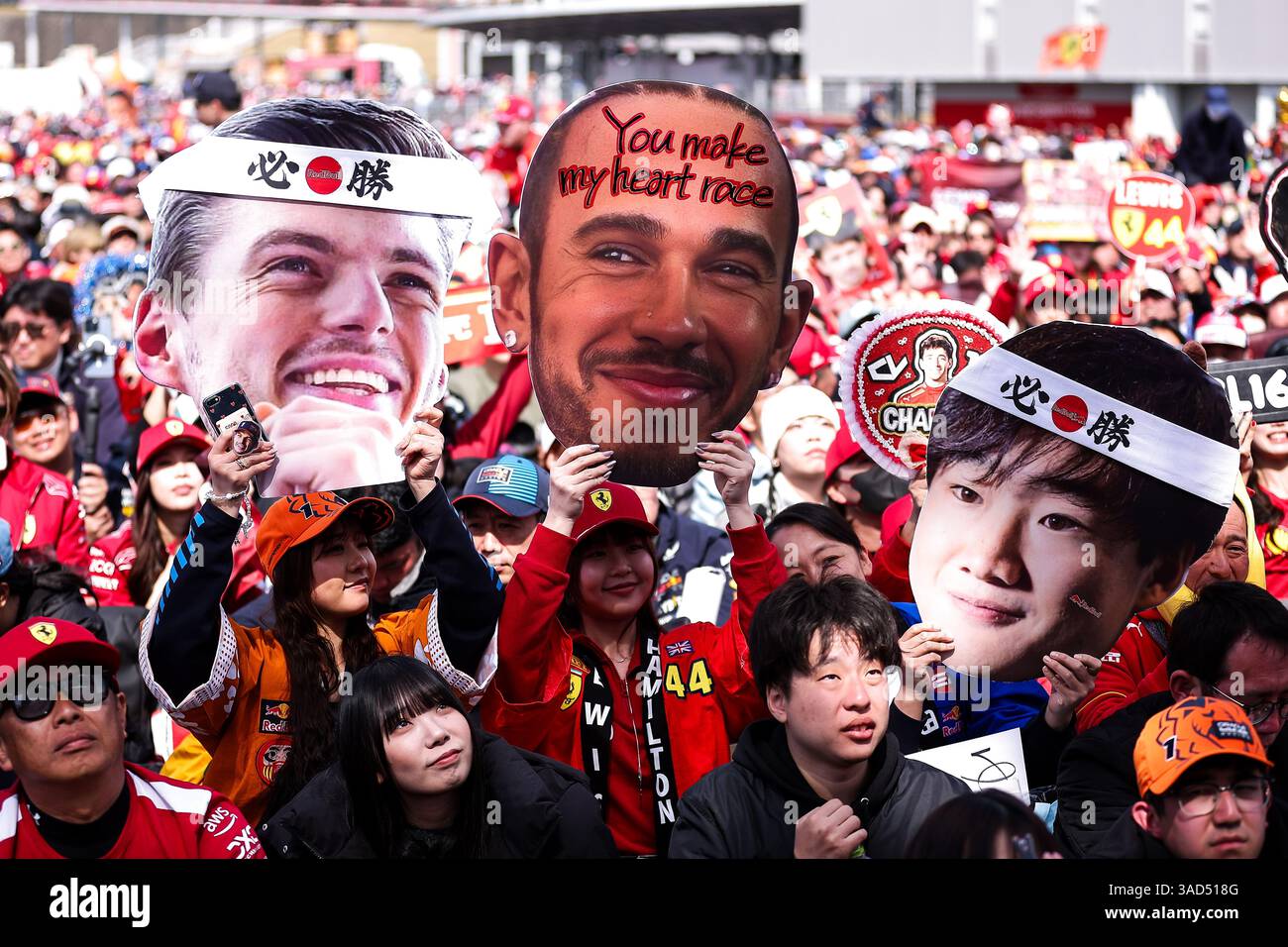 Japanese fans during the Formula 1 Lenovo Japanese Grand Prix 2025, 3rd ...