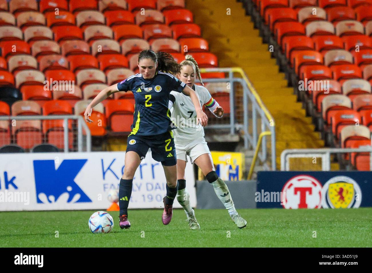 Dundee, Schottland 04. April 2025: UEFA Nations League Women - 2025 ...
