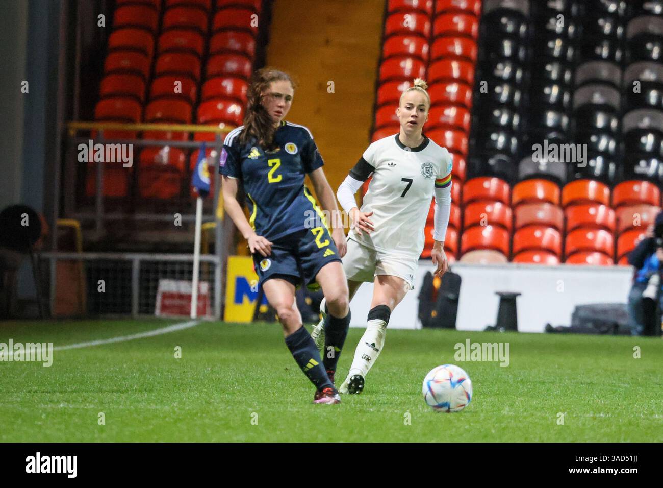 Dundee, Schottland 04. April 2025: UEFA Nations League Women - 2025 ...