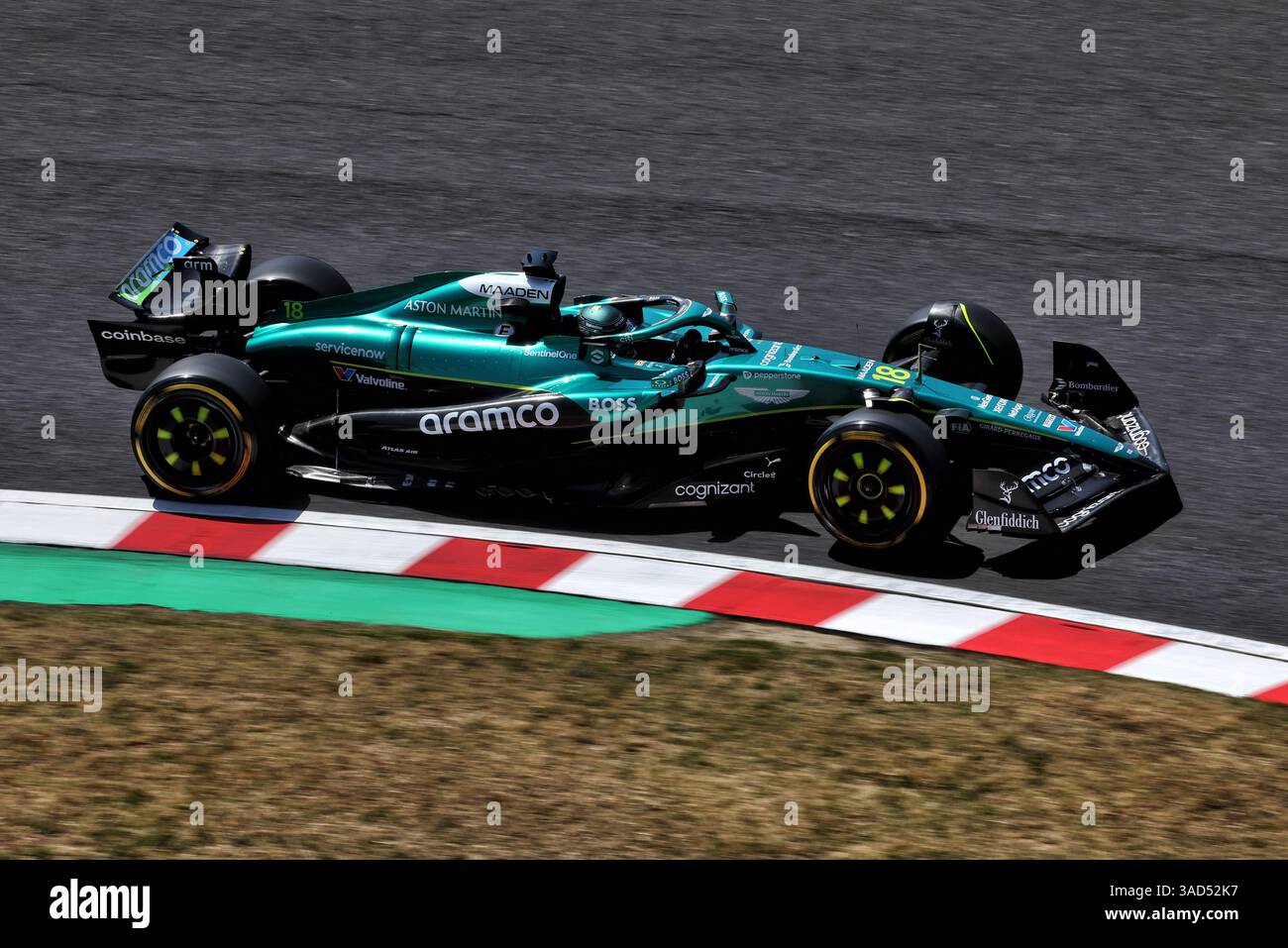 Suzuka, Japan. 05th Apr, 2025. Lance Stroll (CDN) Aston Martin F1 Team ...