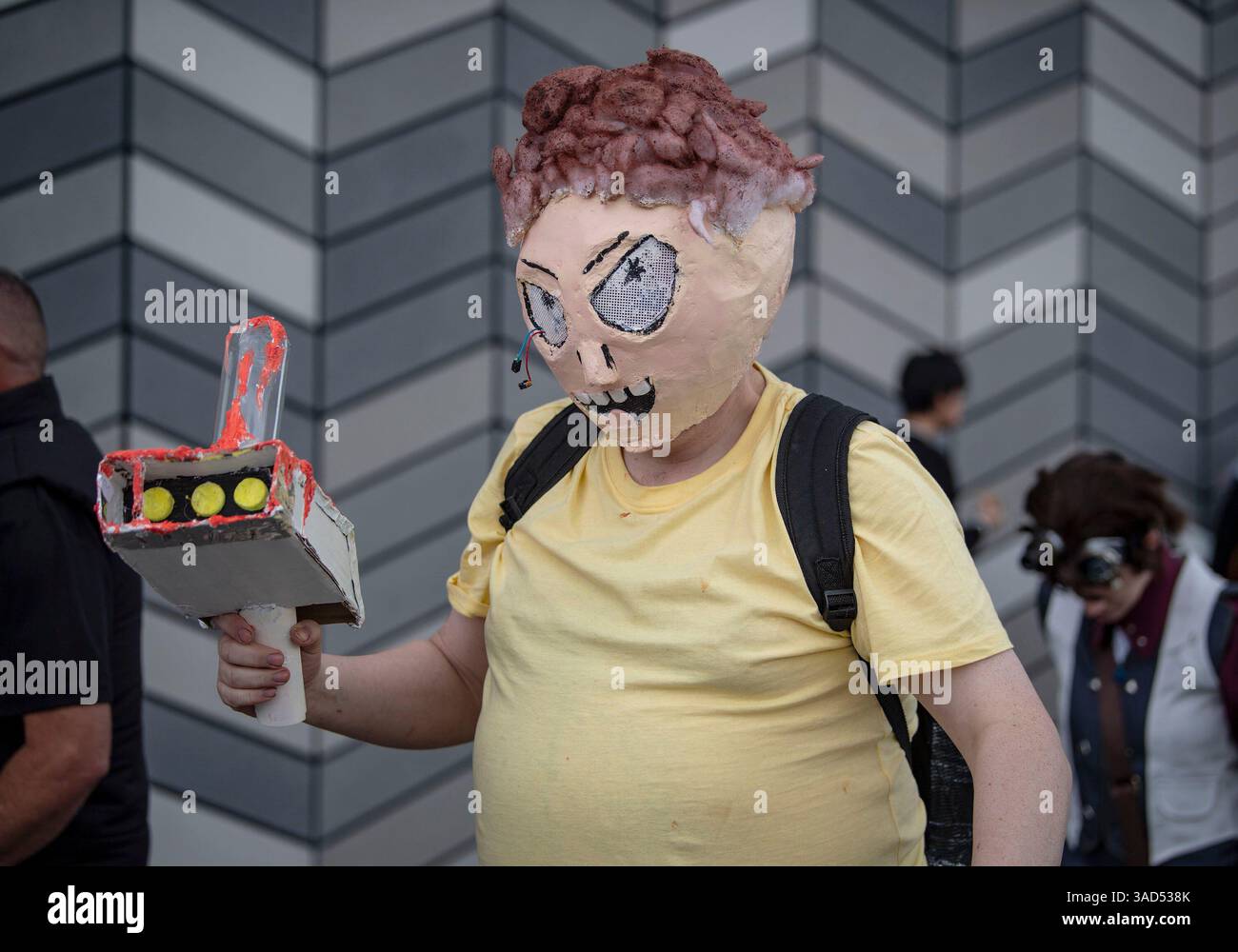 April 5, 2025, Christchurch, New Zealand: Costumed characters attend ...