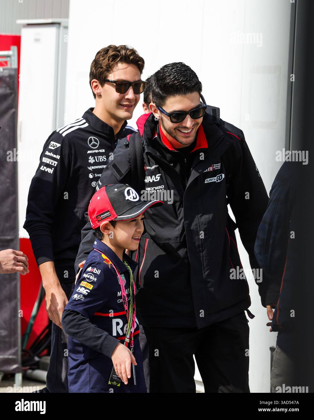 RUSSELL George (gbr), Mercedes AMG F1 Team W16, OCON Esteban (fra ...