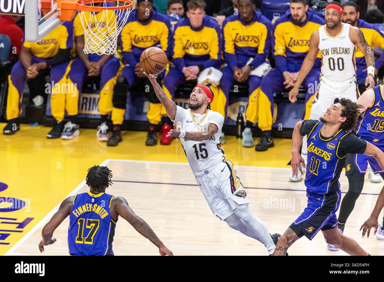 20250404rc lakers007 jpg hi-res stock photography and images - Alamy