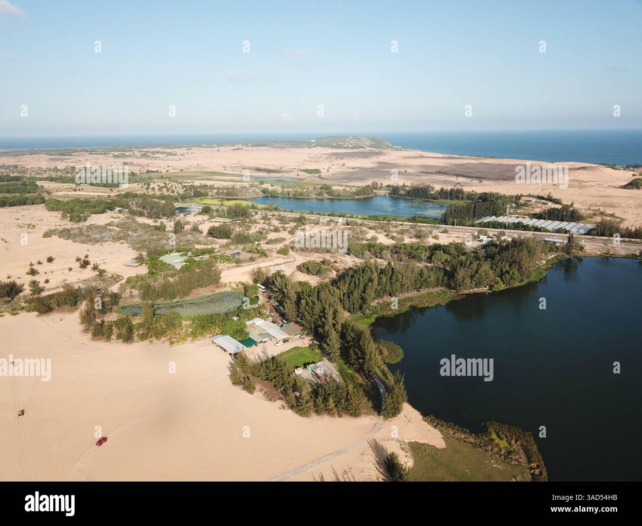 Bau Trang Tourist Area, Mui Ne - The magnificent little desert. Bau Trang Mui Ne is often ...