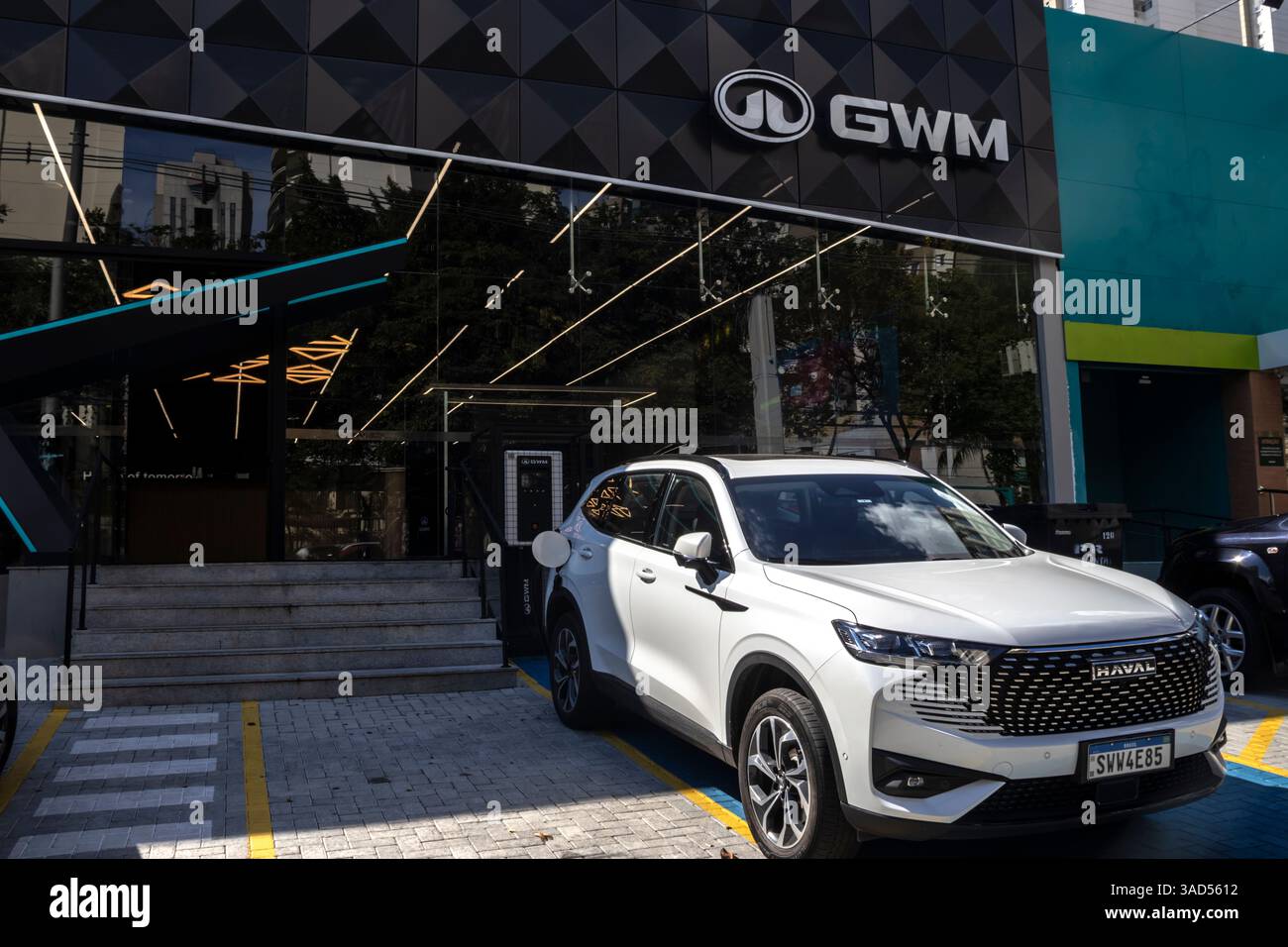 Sao Paulo, SP, January 22, 2025. GWM dealership in Sao Paulo, Brazil ...