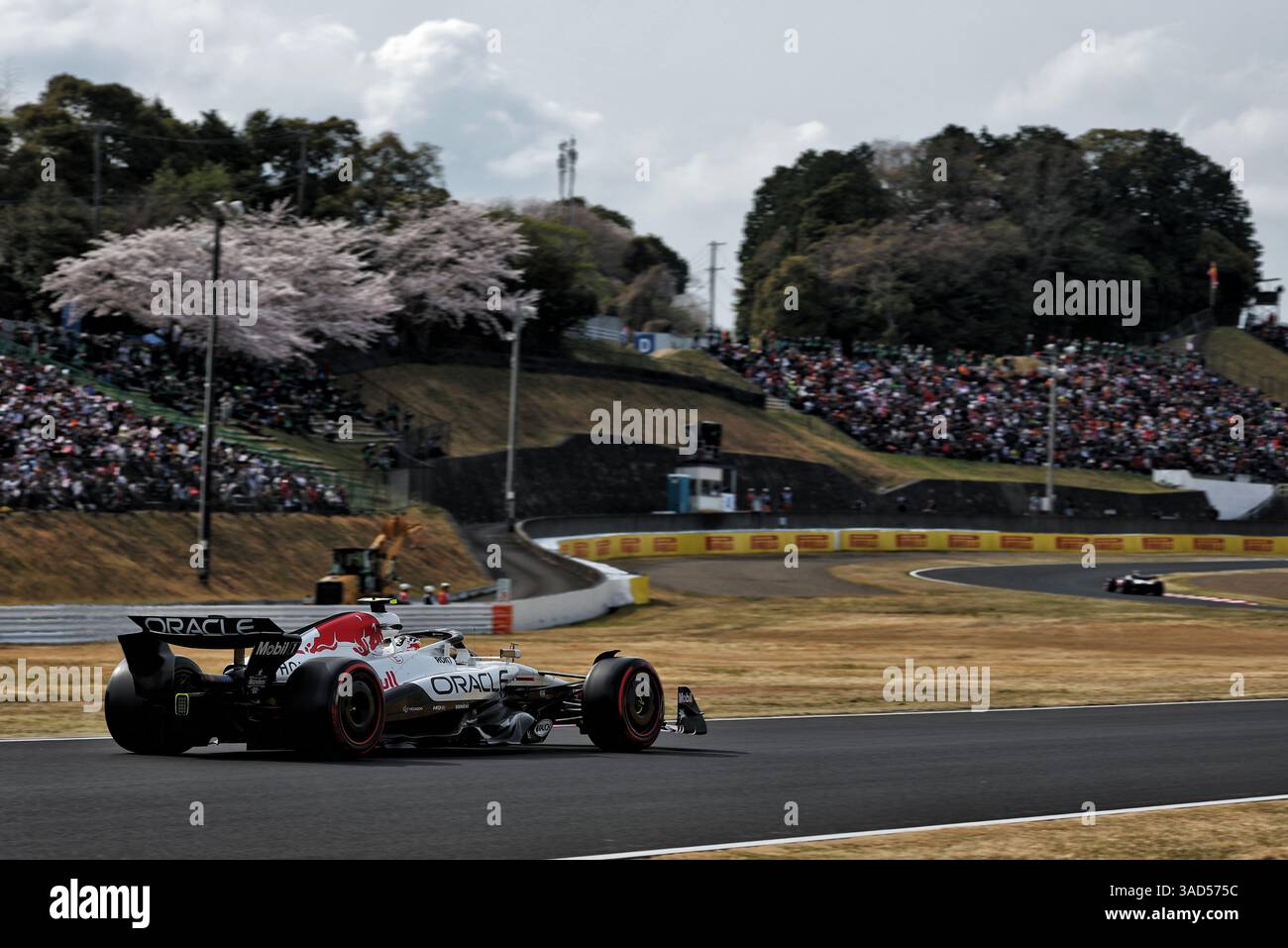 Suzuka, Japan. 05th Apr, 2025. Yuki Tsunoda (JPN) Red Bull Racing RB21 ...