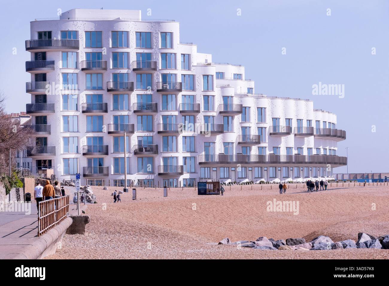 The Shoreline development in Folkestone Kent UK Stock Photo - Alamy
