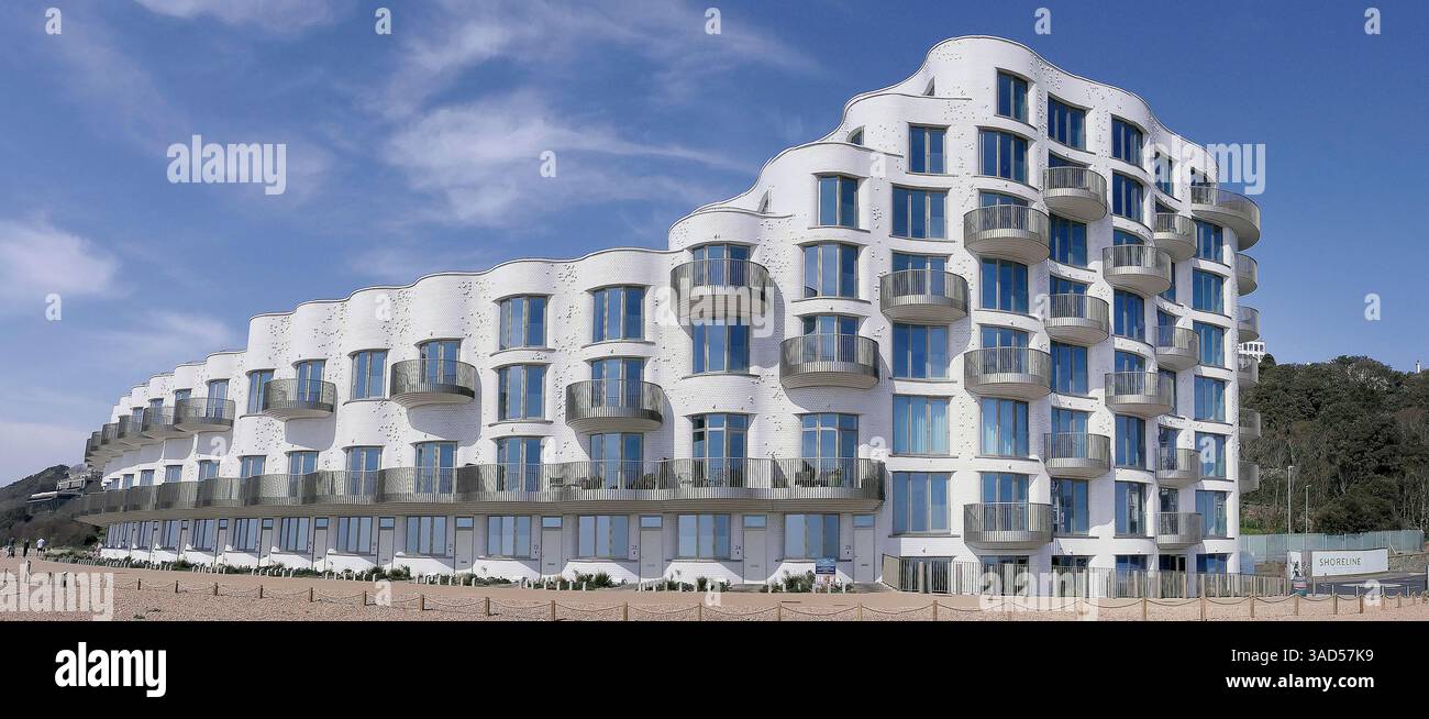 The Shoreline development in Folkestone Kent UK Stock Photo - Alamy