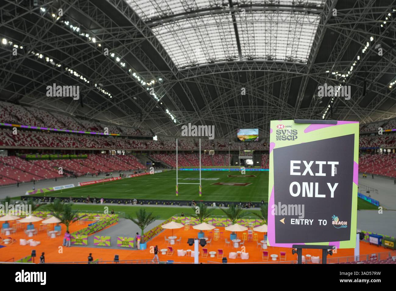 Singapore National Stadium, Singapore. 5th Apr, 2025. HSBC ...