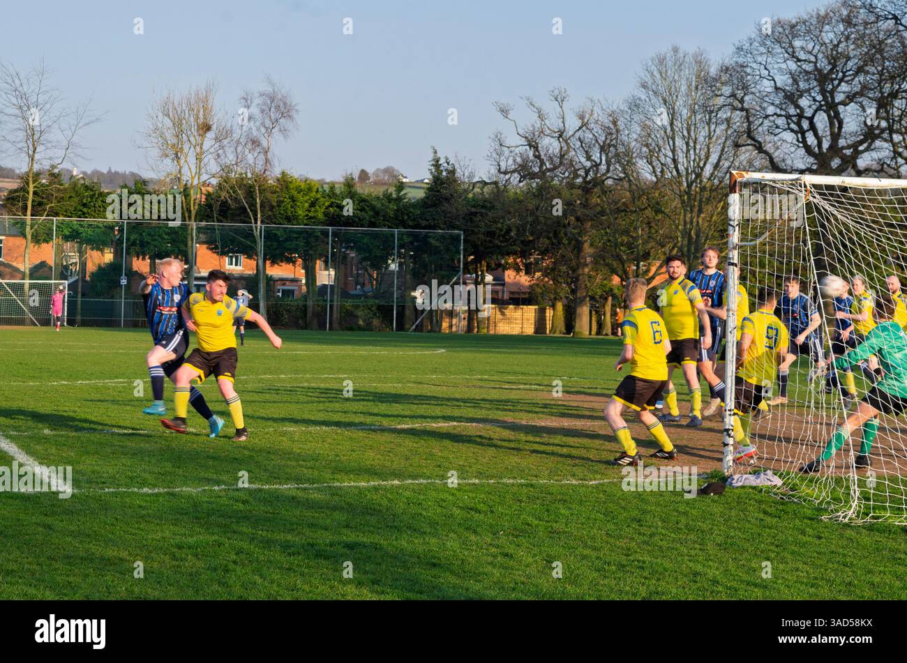 Belfast Co. Down Northern Ireland April 3 2025 - Local Belfast soccer ...