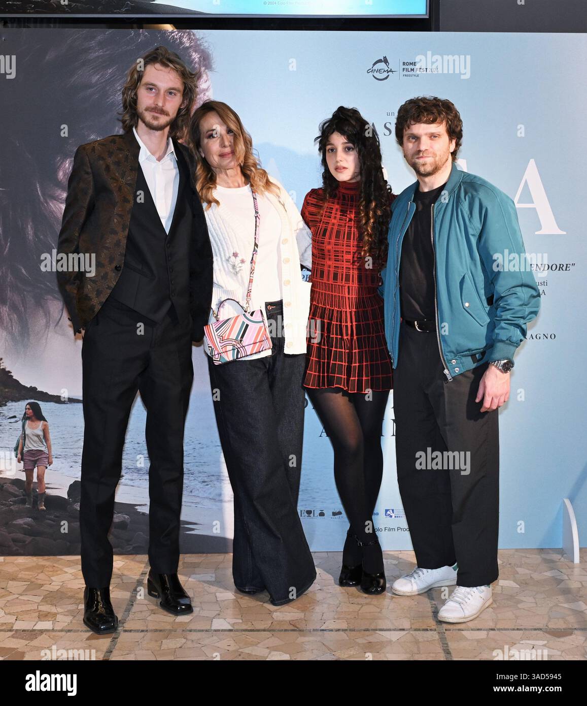 Milan, . 05th Apr, 2025. Milan, Italy Arsa film photocall cast and ...