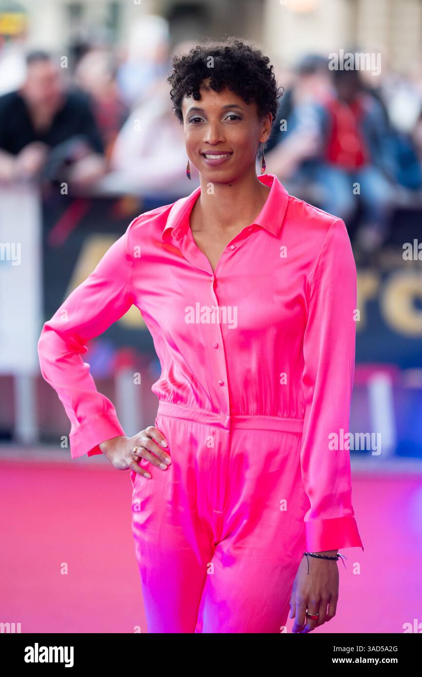 Rust, Germany. 04th Apr, 2025. Malaika Mihambo, track and field athlete ...