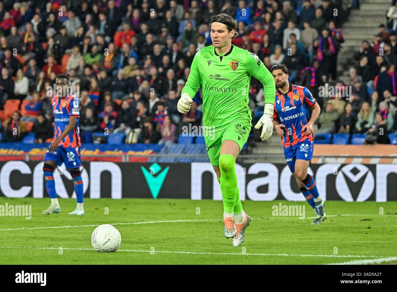Marwin Hitz (FC Basel, #01) SUI, FC Basel - Grasshoppers Zuerich ...
