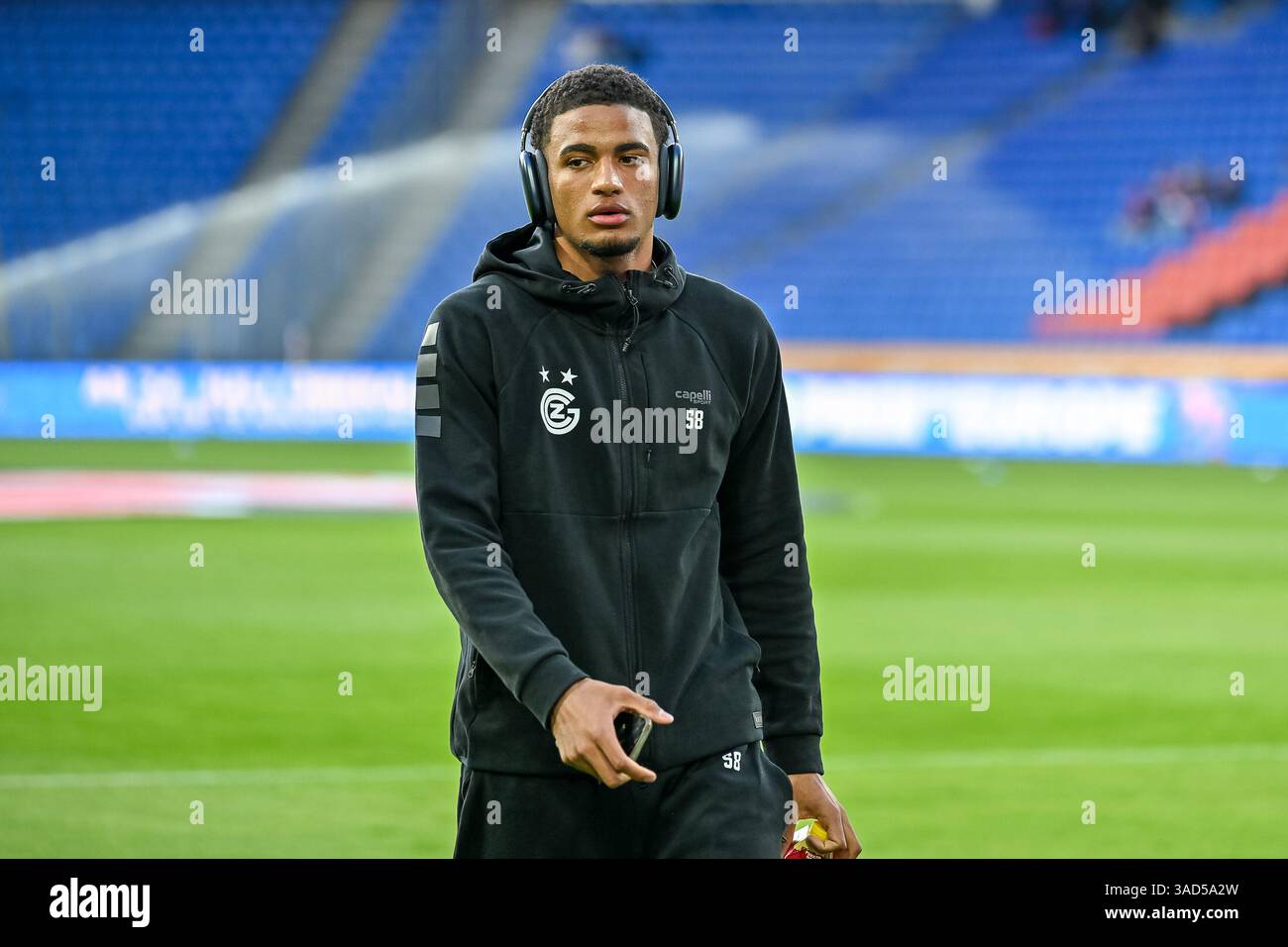 Yannick Bettkober (Grasshopper Club Zuerich, #58) SUI, FC Basel ...