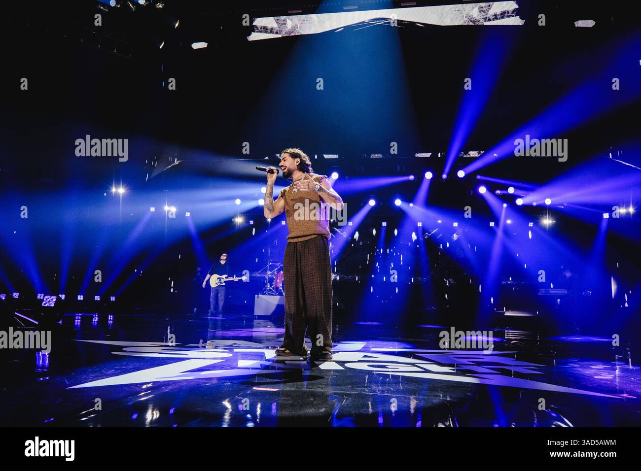 Zurich, Switzerland. 04th Apr, 2025. The Swiss rapper Monet192 performs ...