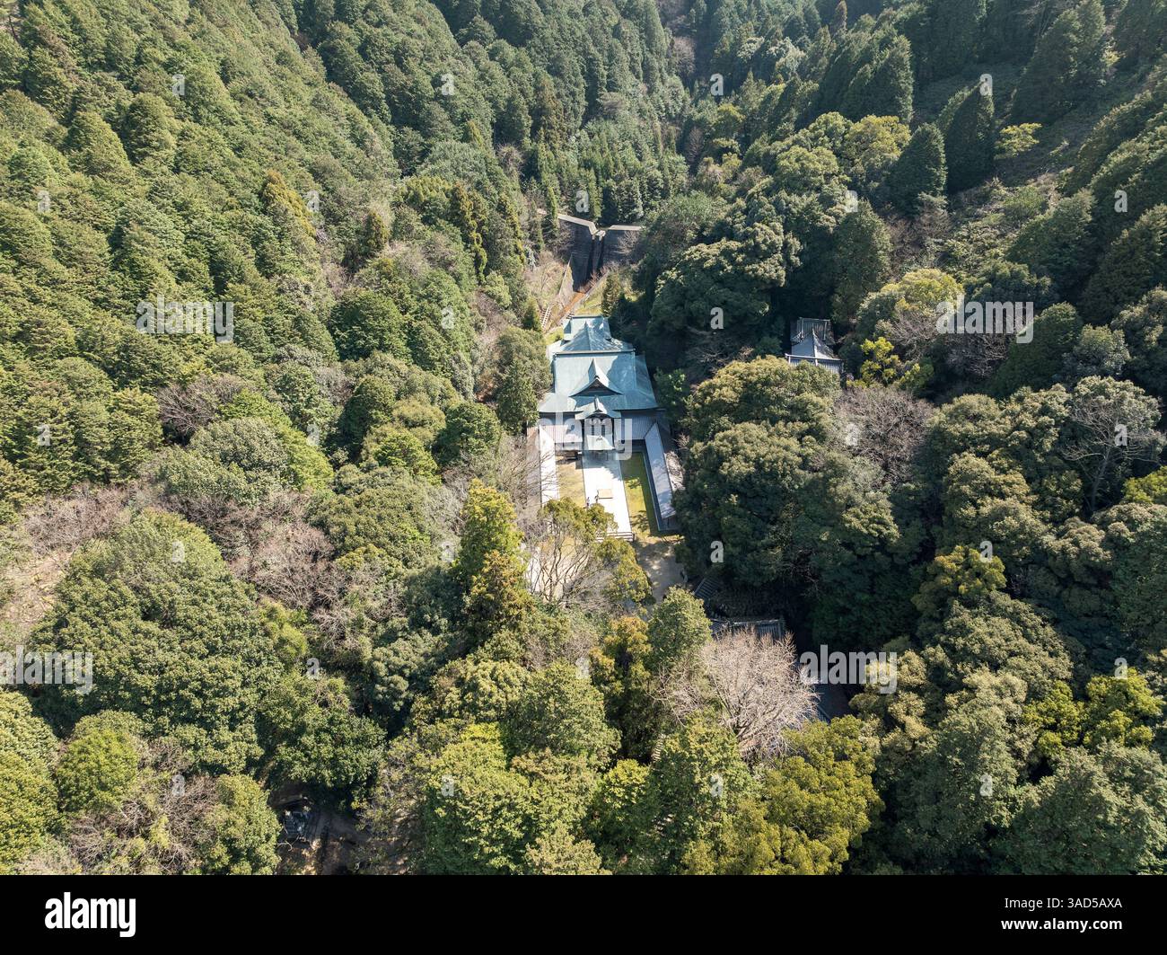 23rd March 2025, Shikokuchuo, Ehime, Japan - Maegamiji is temple 64 of the Shikoku Pilgrimage ...