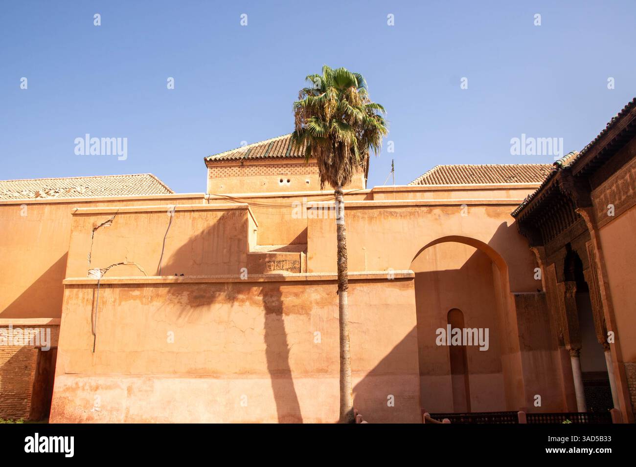 The Saadian Tombs, built in the 16th century by Sultan Ahmad al-Mansur ...