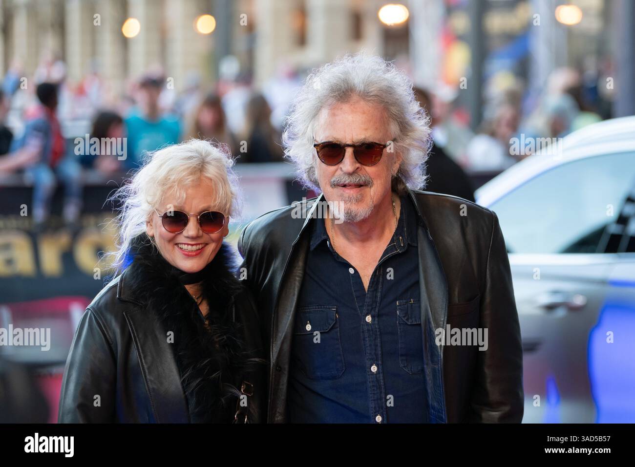 Rust, Germany. 04th Apr, 2025. Wolfgang Niedecken and his wife Tina ...