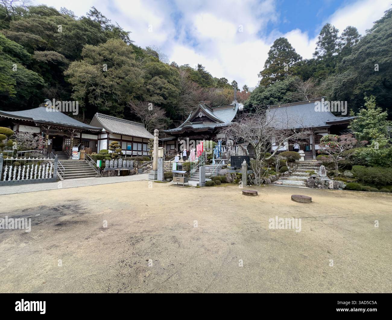 3rd April 2025, Kagawa, Japan - Okuboji is the 88th temple of the Shikoku Pilgrimage. It is ...