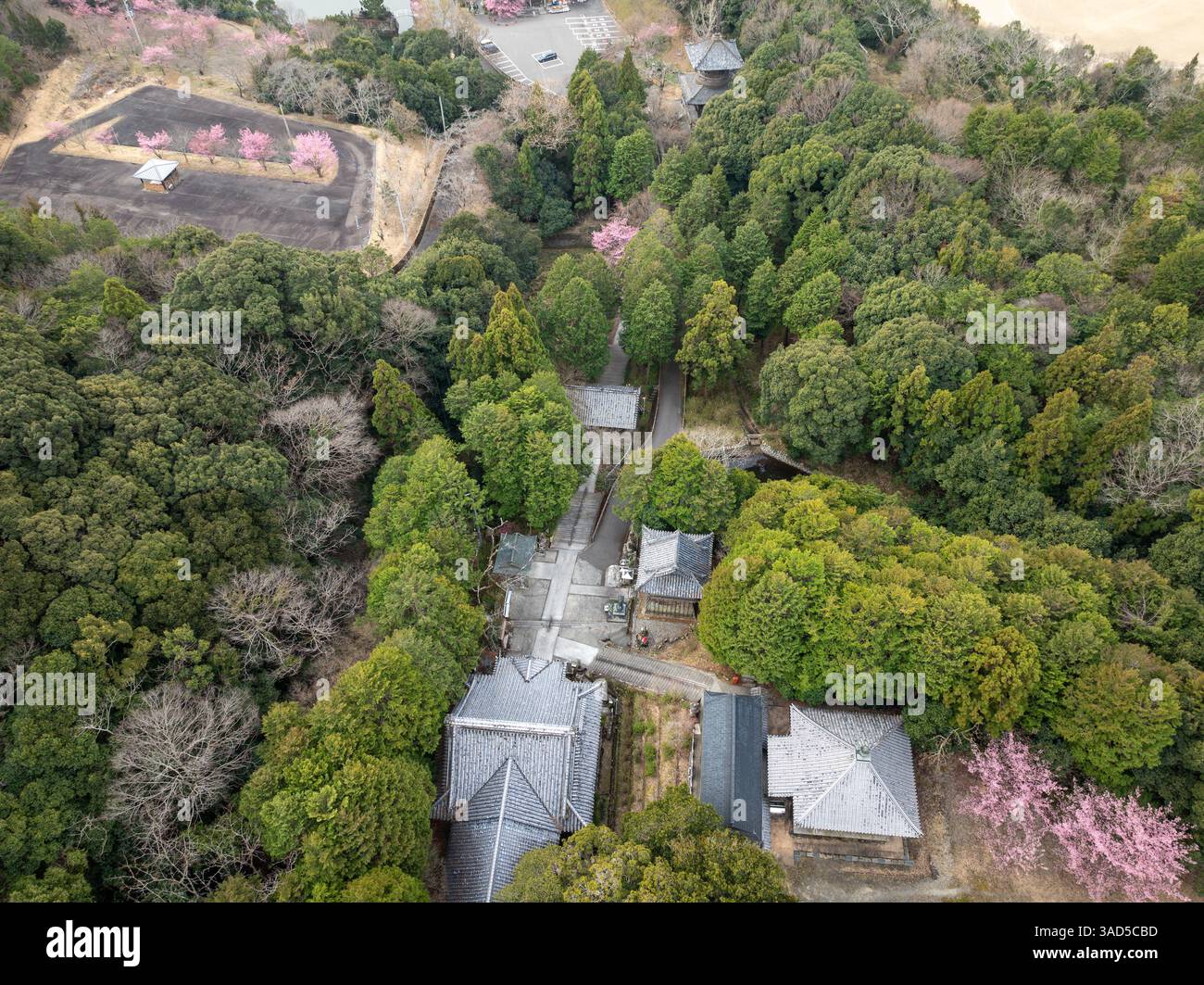 24th March 2025 - Awa City, Tokushima, Japan - Kumadaniji is temple 8 of the Shikoku Pilgrimage ...