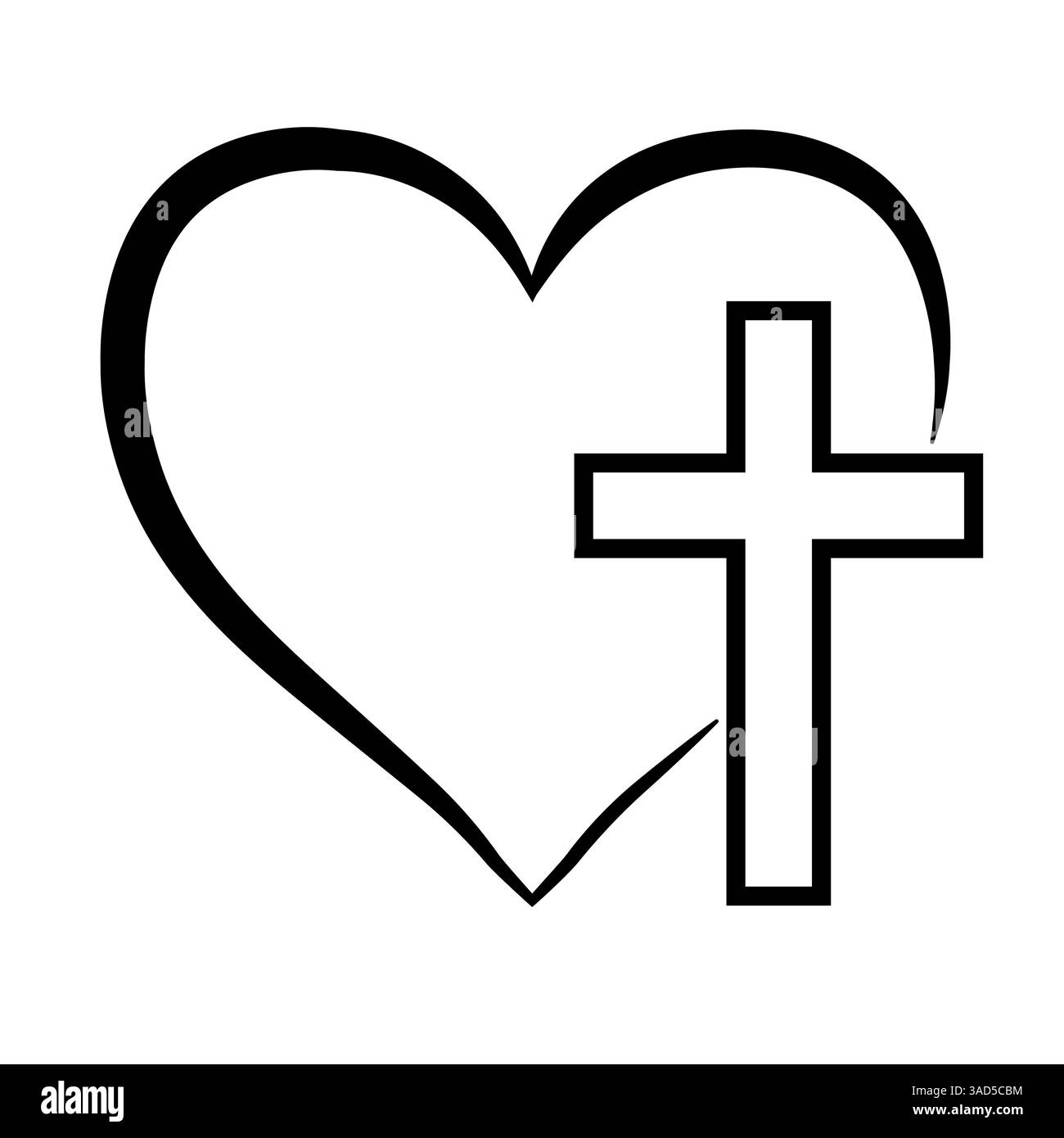 Love and redemption Black and White Stock Photos & Images - Alamy