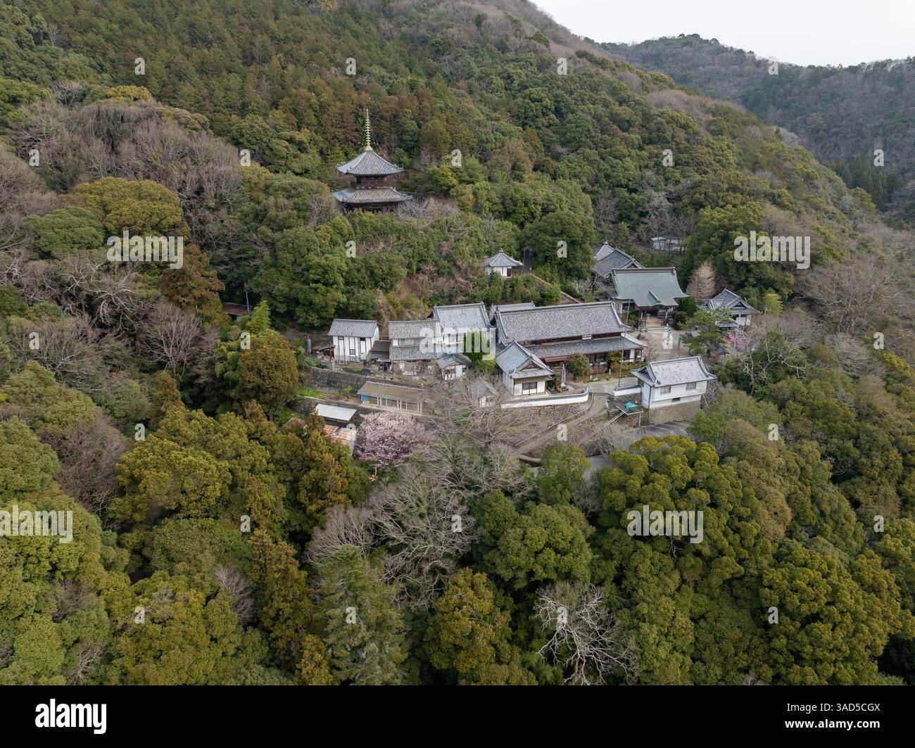 24th March 2025, Awa City, Tokushima, Japan - Kirihataji is temple 10 ...