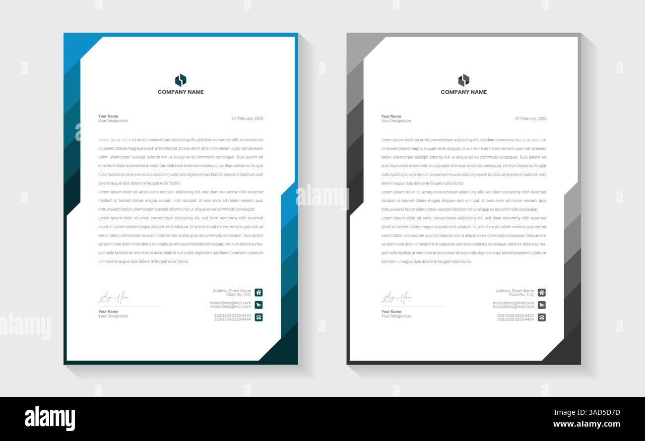 Medieval Letterheads Elegant Letterhead Hi Res Stock Photography And