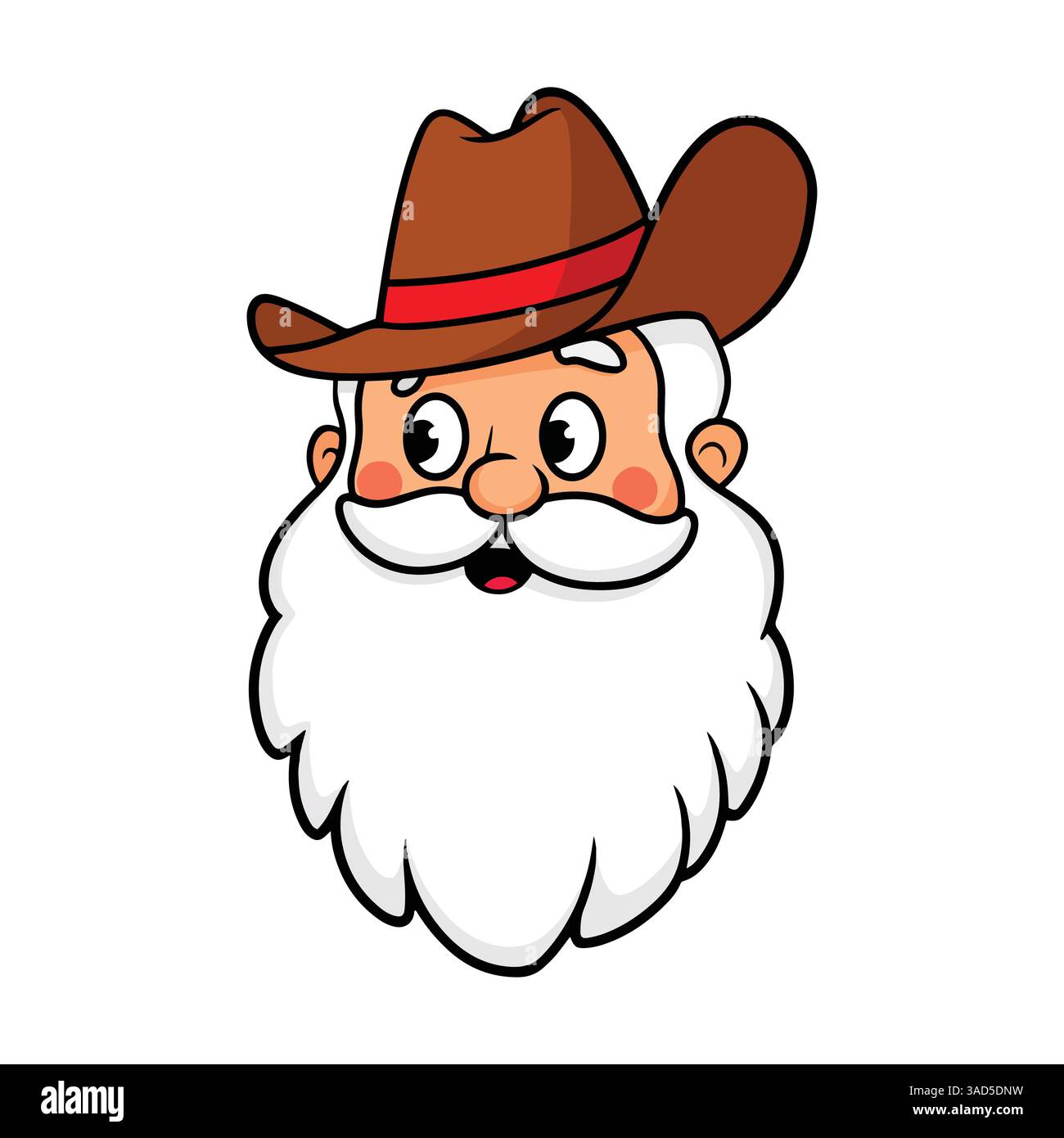 Cowboy holiday theme Stock Vector Images - Alamy