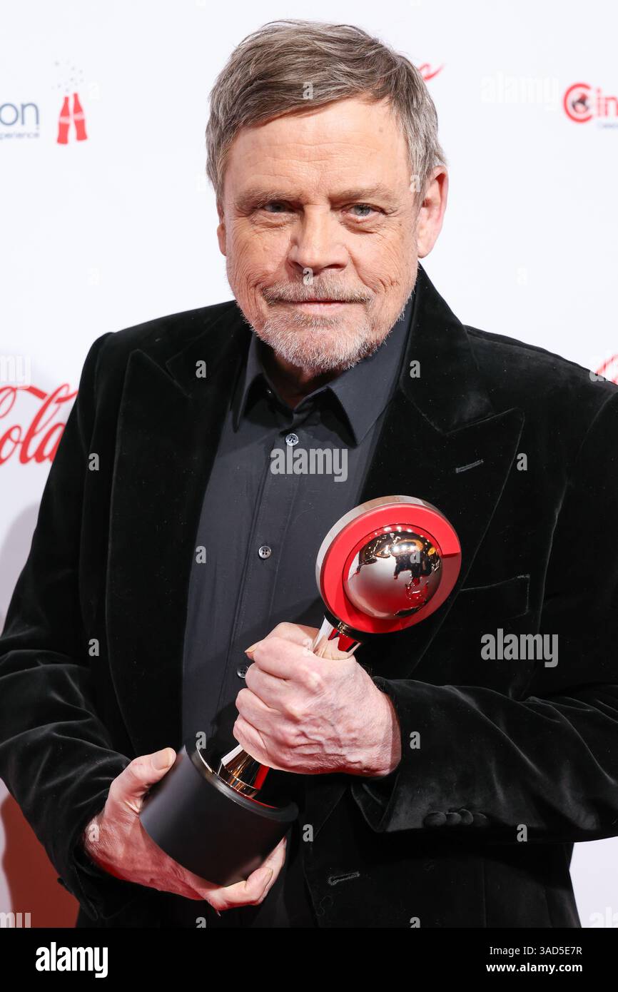 LAS VEGAS, NEVADA, USA - APRIL 03: American actor Mark Hamill ...