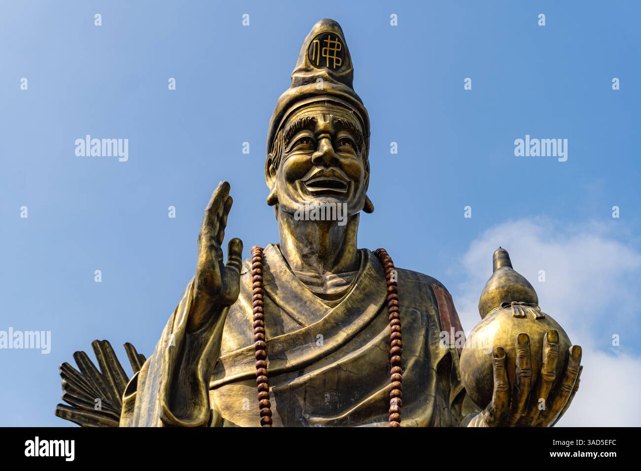 Ji Gong Statue in Monumental Close-Up in Yong Peng, Johor, Malaysia ...