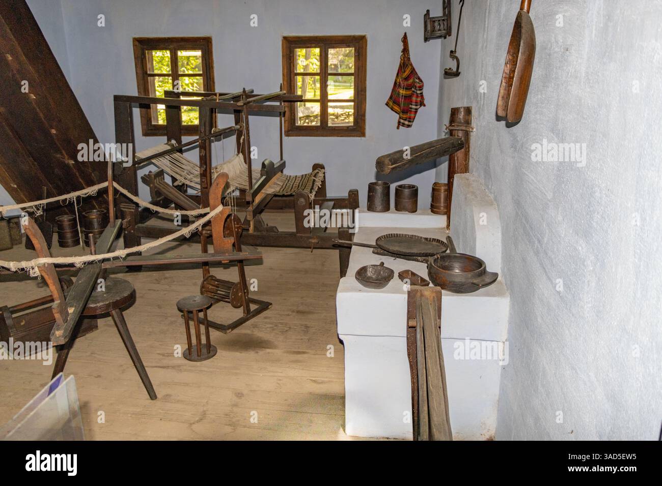 Bucharest, Romania, September 05, 2017. Dimitrie Gusti National Village ...