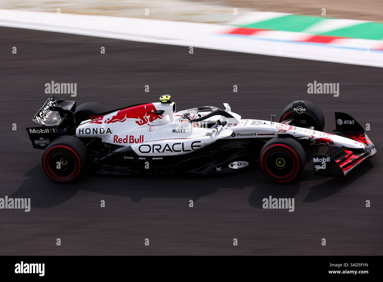 22 TSUNODA Yuki (jap), Red Bull Racing RB21, action during the Formula ...