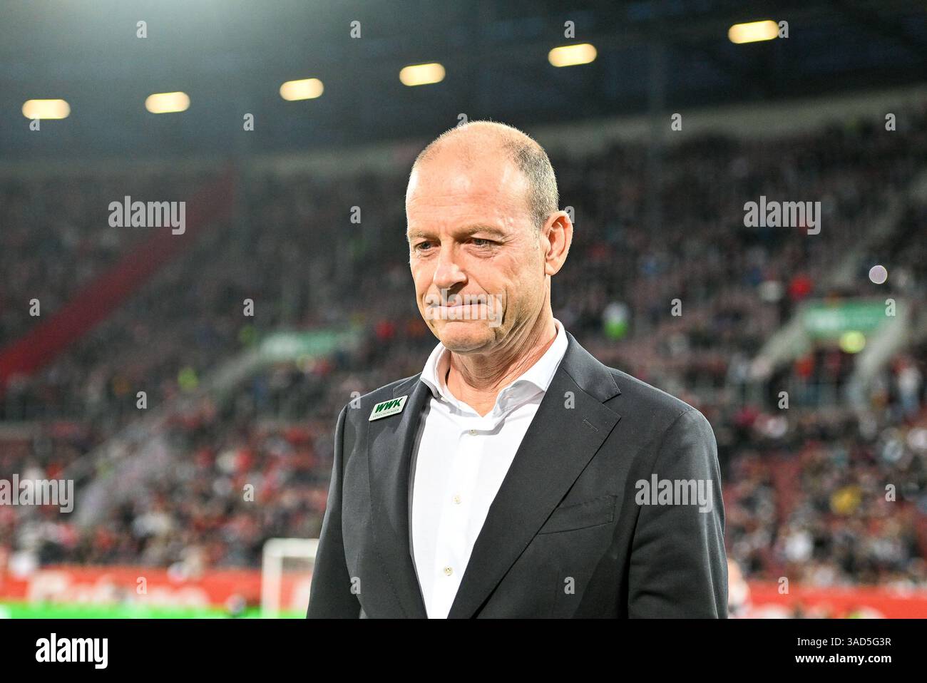04.04.2025, WWK-Arena, Augsburg, GER, 1. FBL, FC Augsburg vs FC Bayern ...