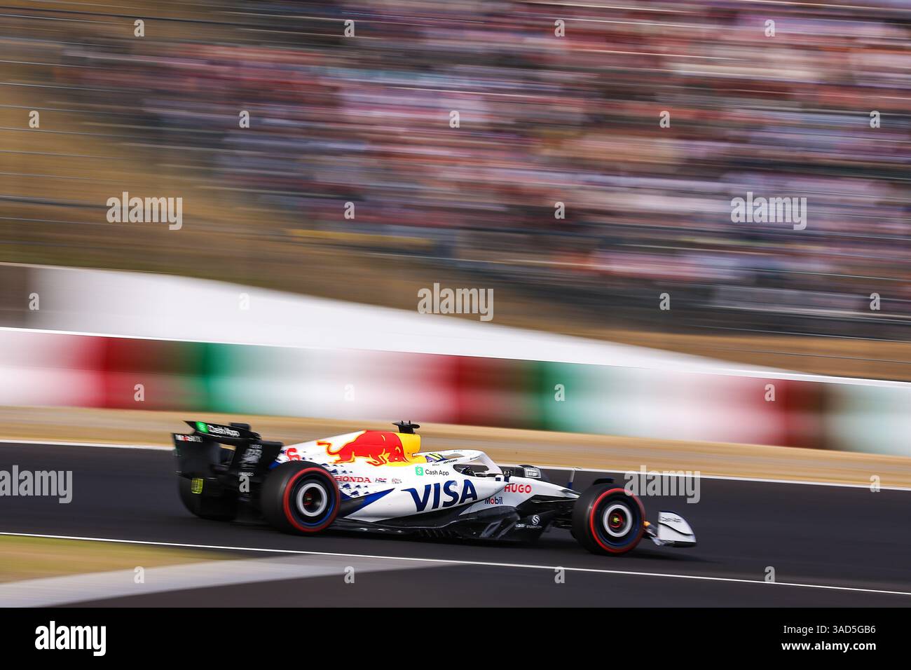 06 HADJAR Isack (fra), Visa Cash App RB F1 Team VCARB02 during the Formula 1 Lenovo Japanese ...