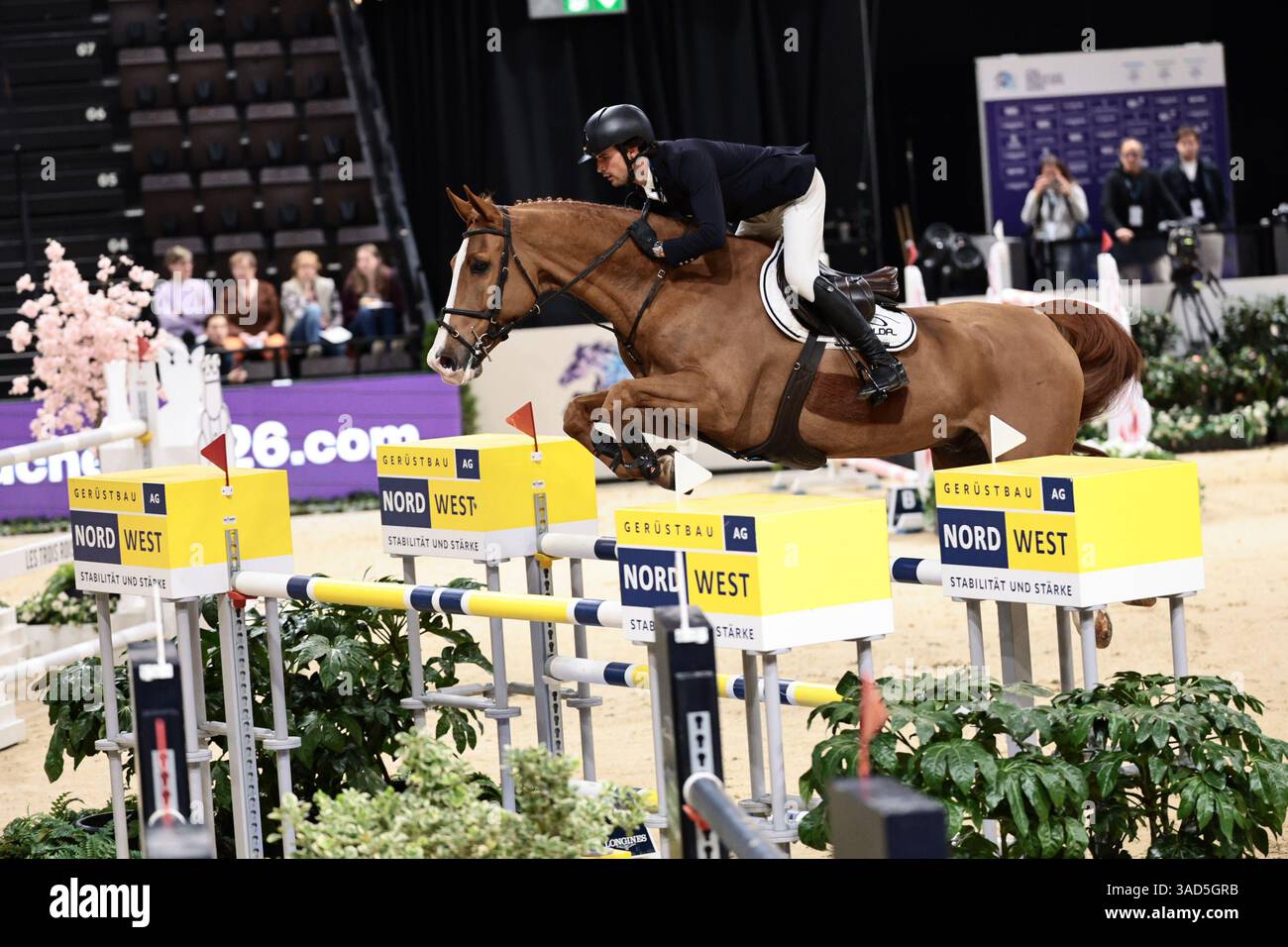 Alex Codina Leria of Spain with My Passion vd Donkhoeve during the ...