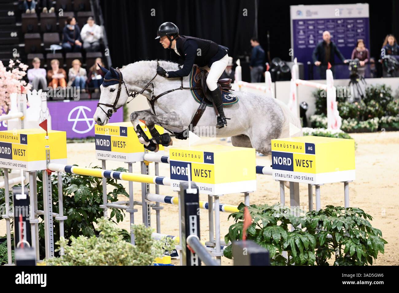 Bryan Smits of Switzerland with Louboutin Z during the Prize of Swiss ...