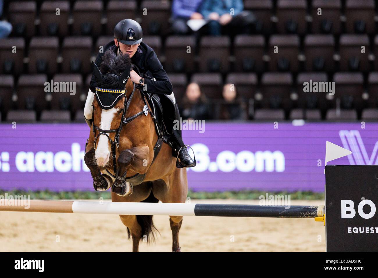 Philip Svitzer of Sweden with Alida Nike during the Prize of Swiss ...
