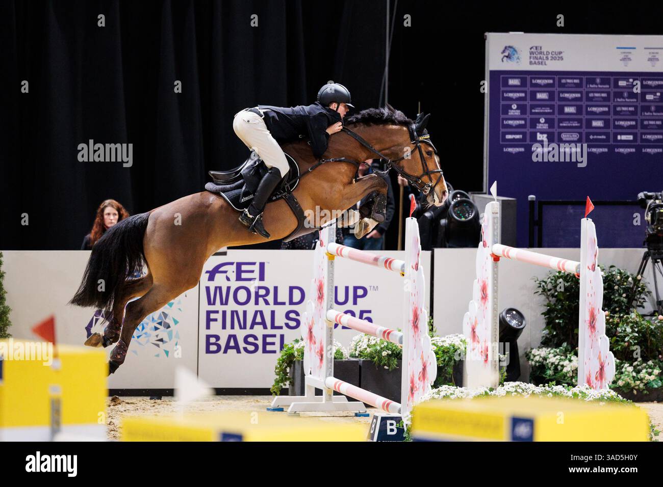Philip Svitzer of Sweden with Alida Nike during the Prize of Swiss ...