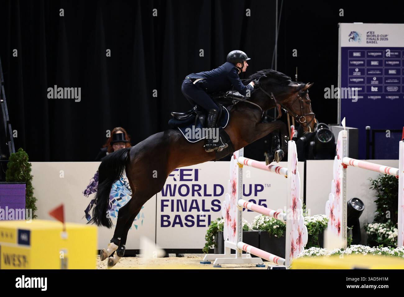 Sönke Fallenberg of Germany with Corneo TF during the Prize of Swiss ...