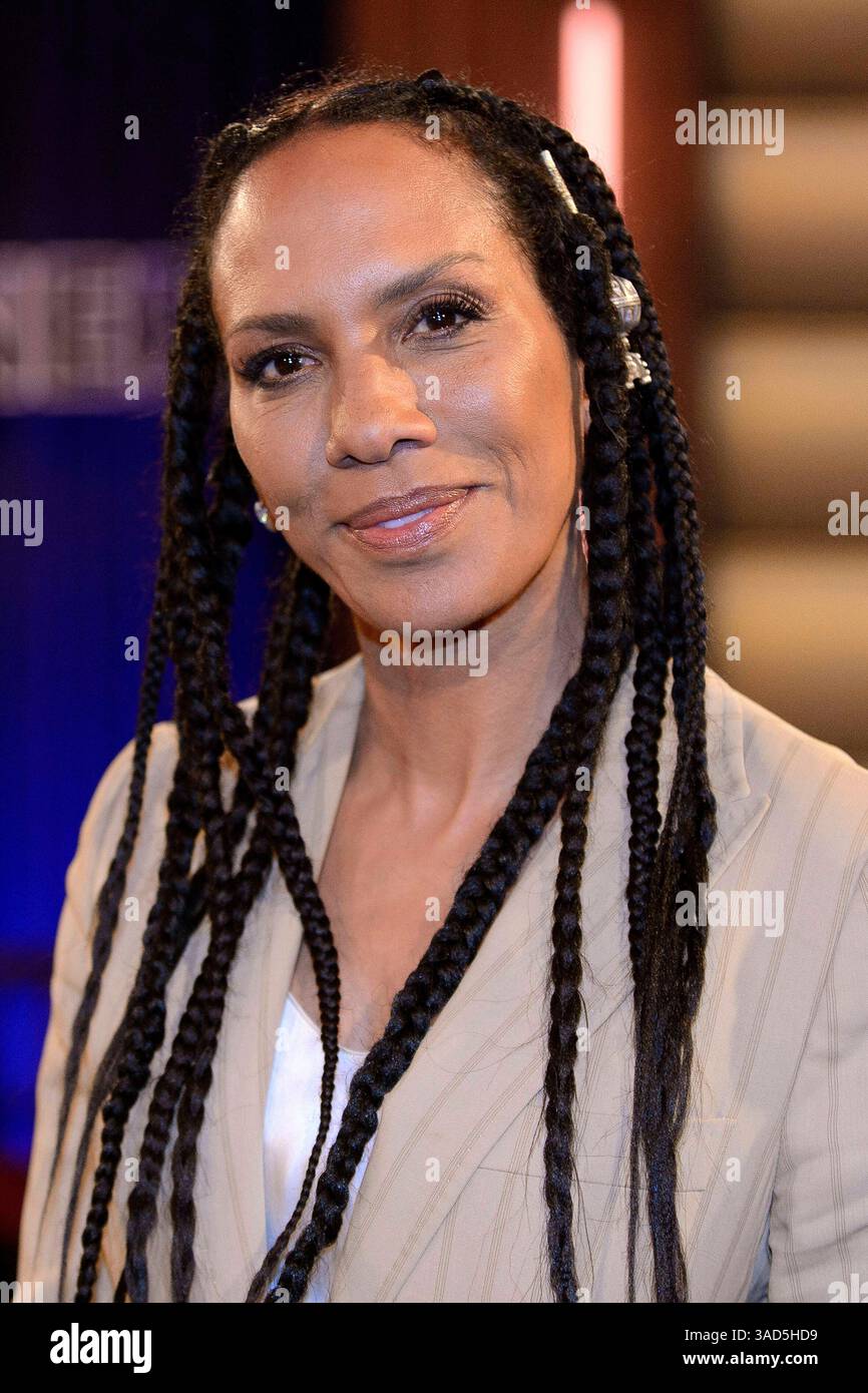 Barbara Becker bei der Aufzeichnung der WDR-Talkshow Kölner Treff im WDR Studio BS 3. Köln, 04. ...