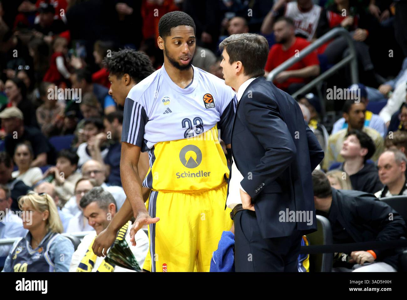 Berlin, Deutschland. 04th Apr, 2025. 04.04.2025, Uber-Arena, Berlin ...