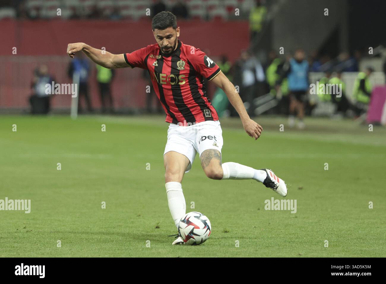 Morgan Sanson of Nice during the French championship Ligue 1 football ...