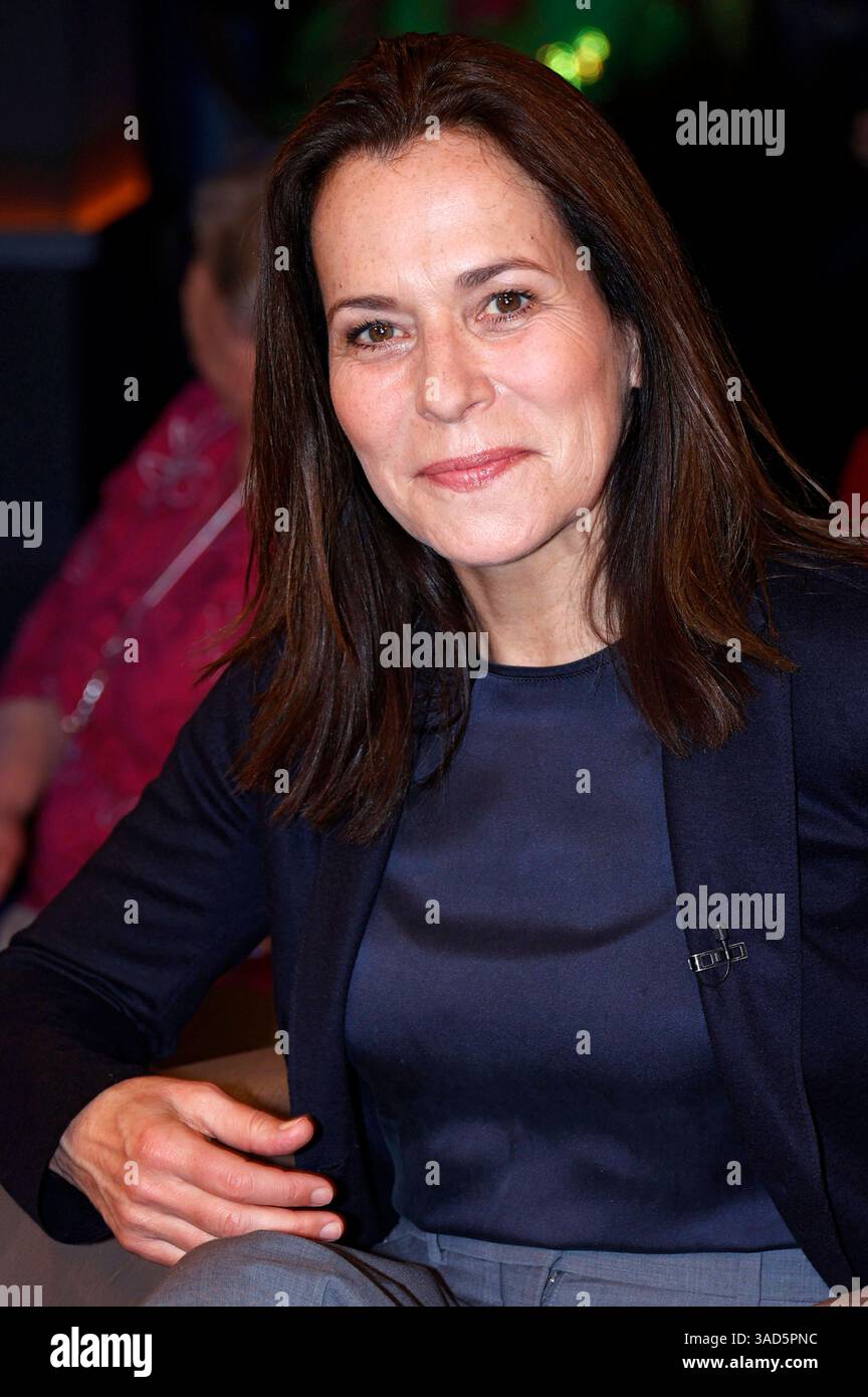 Anne Will bei der Aufzeichnung der NDR Talk Show im NDR Fernsehstudio ...