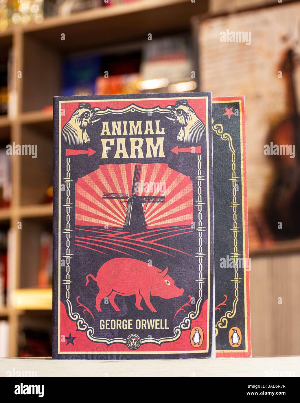 Animal farm by george orwell cover hi-res stock photography and images ...