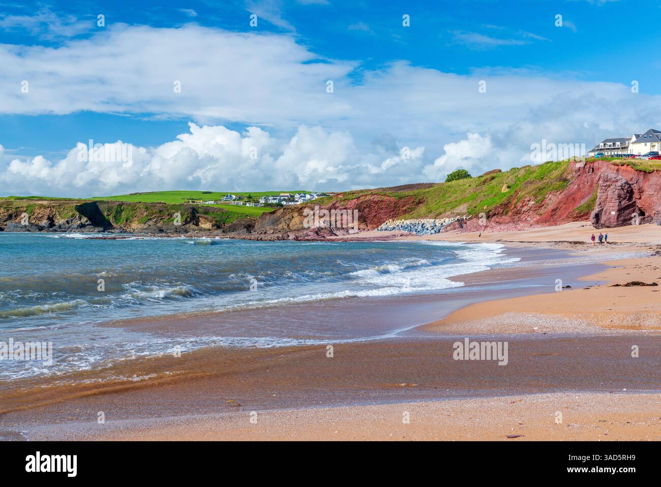 South Milton Sands, Devon, England, United Kingdom, Europe Stock Photo ...