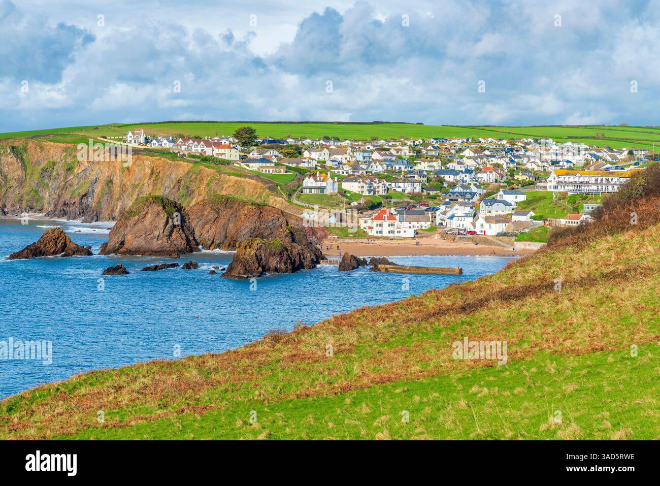 Hope Cove, Devon, England, United Kingdom, Europe Stock Photo - Alamy