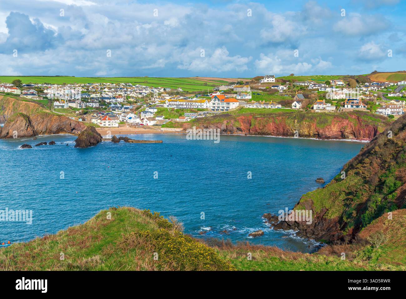 Hope Cove, Devon, England, United Kingdom, Europe Stock Photo - Alamy