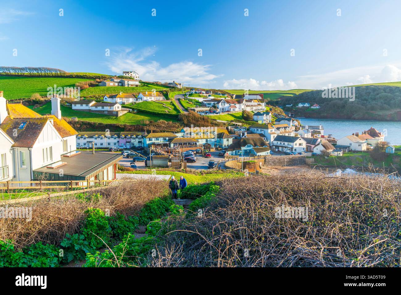 Hope Cove, Devon, England, United Kingdom, Europe Stock Photo - Alamy